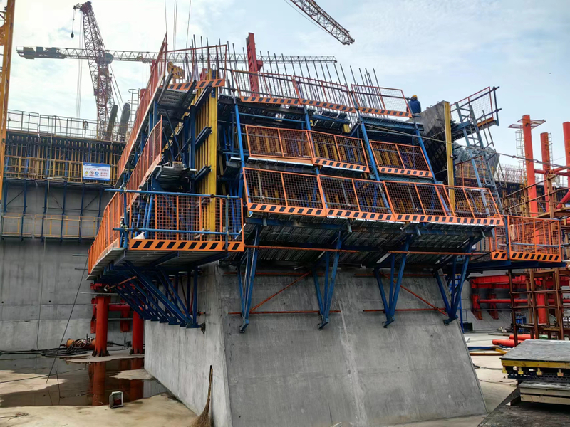 Dam Formwork - Buy Dam formwork Shuttering, dam cantilever climbing ...