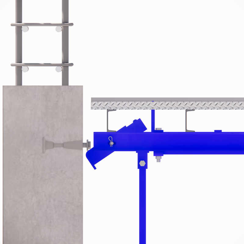 Telescopic Shaft Platform System - Buy Shaft platform system, Core wall ...